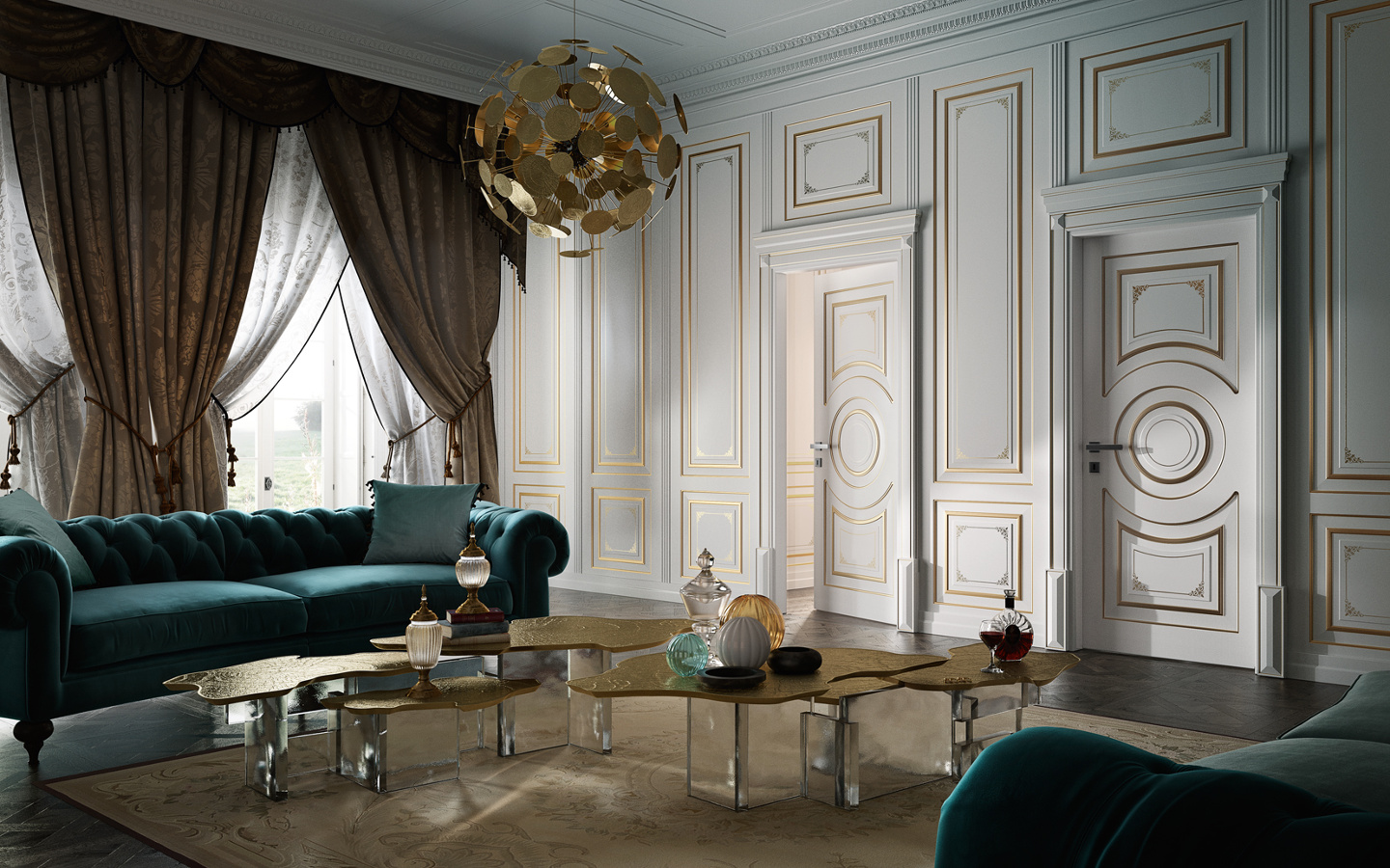 Dorè - Holztüren und boiserie | madeinitaly.de