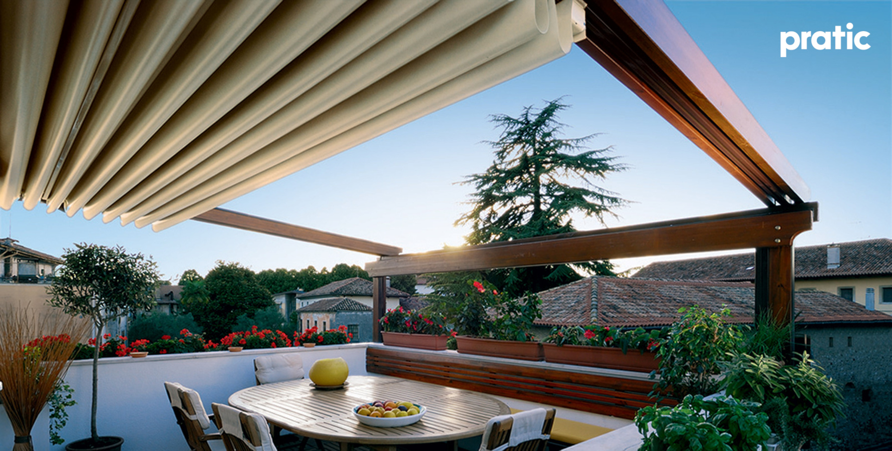 TECNIC WOOD - Holzpergola | madeinitaly.de